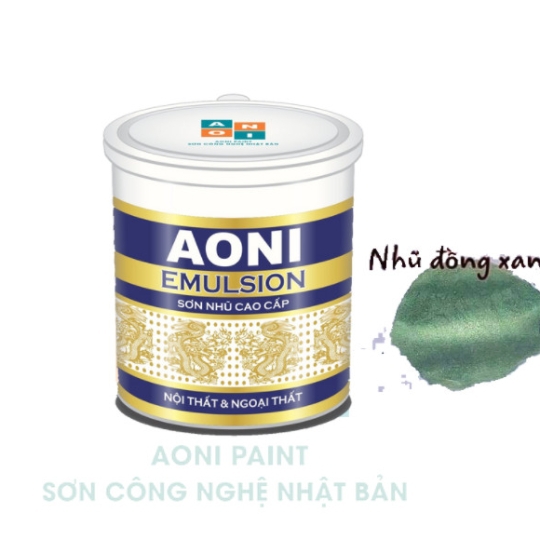 SƠN NHŨ AONI ĐỒNG XANH CAO CẤP